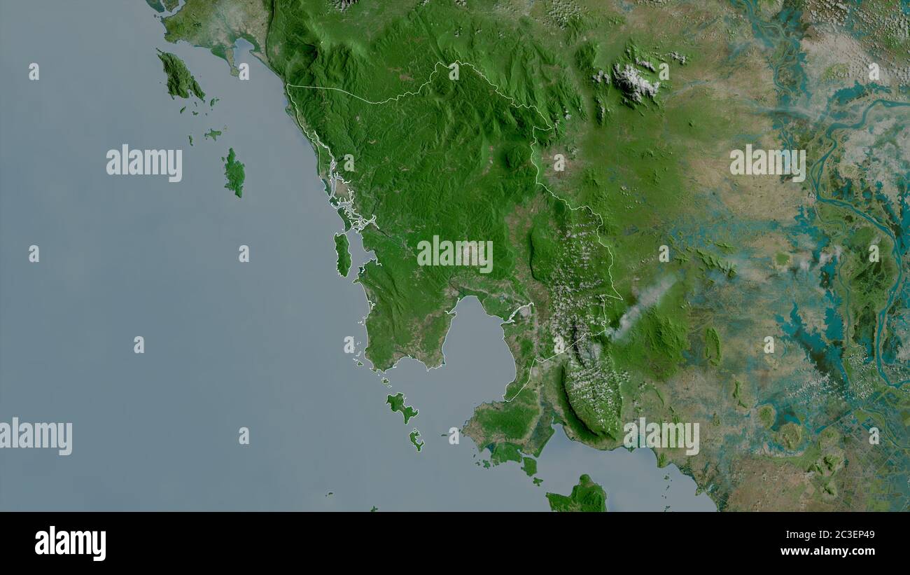 Kaoh kong map hi-res stock photography and images - Alamy