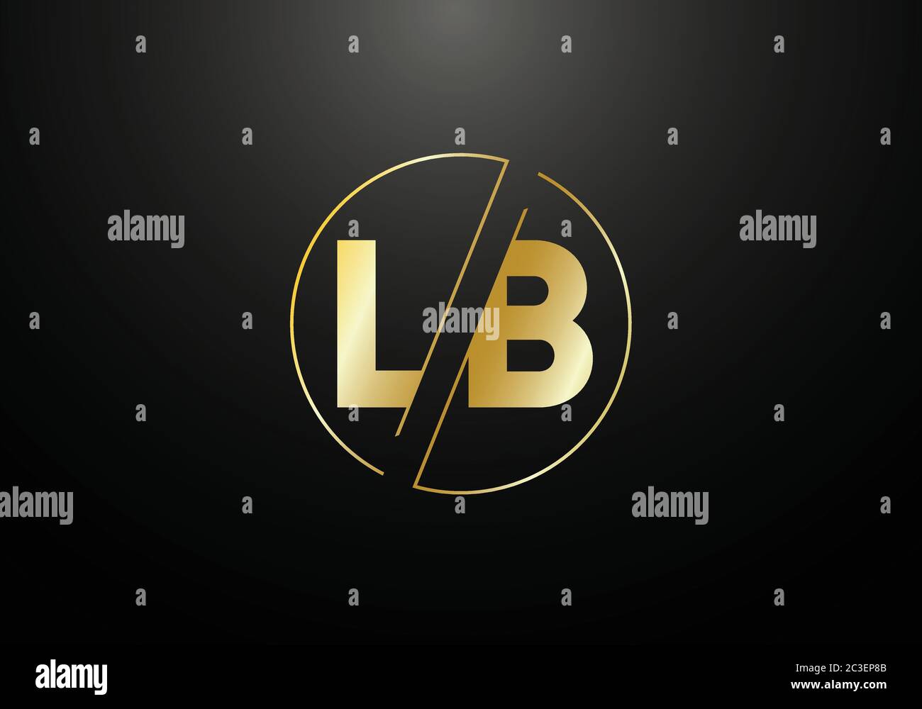 Initial Monogram Letter LB Logo Design Vector Template. L B Letter Logo ...