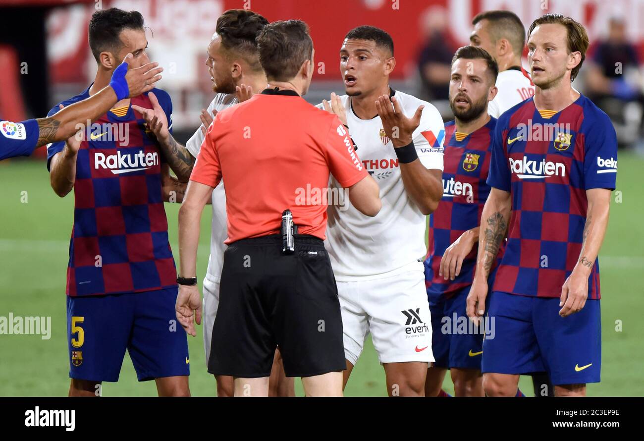 SEVILLA, 19-06-2020. Primera Division Spanish League. LaLiga. Estadio ...