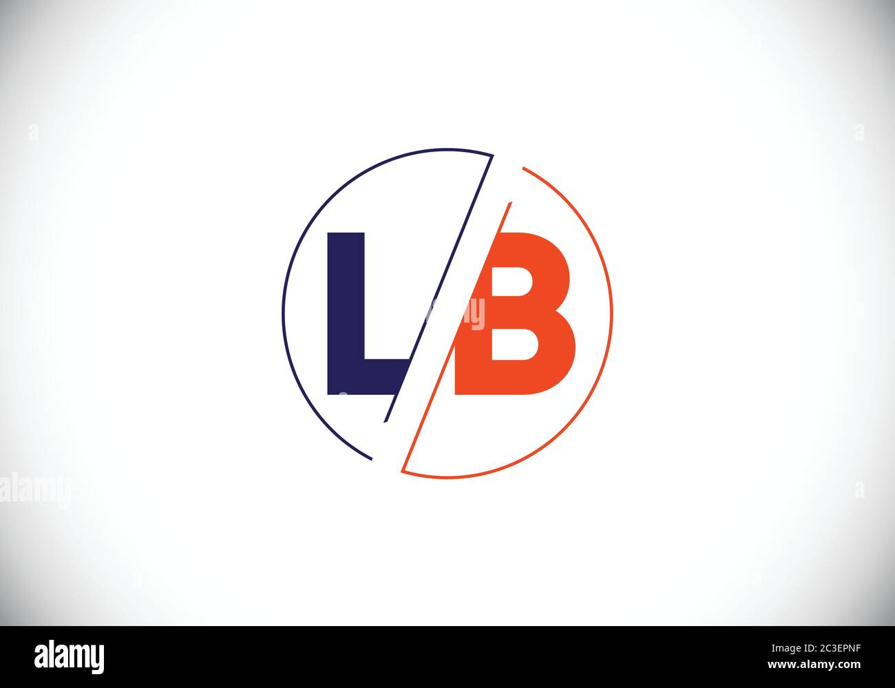 Initial Monogram Letter LB Logo Design Vector Template. L B Letter Logo ...