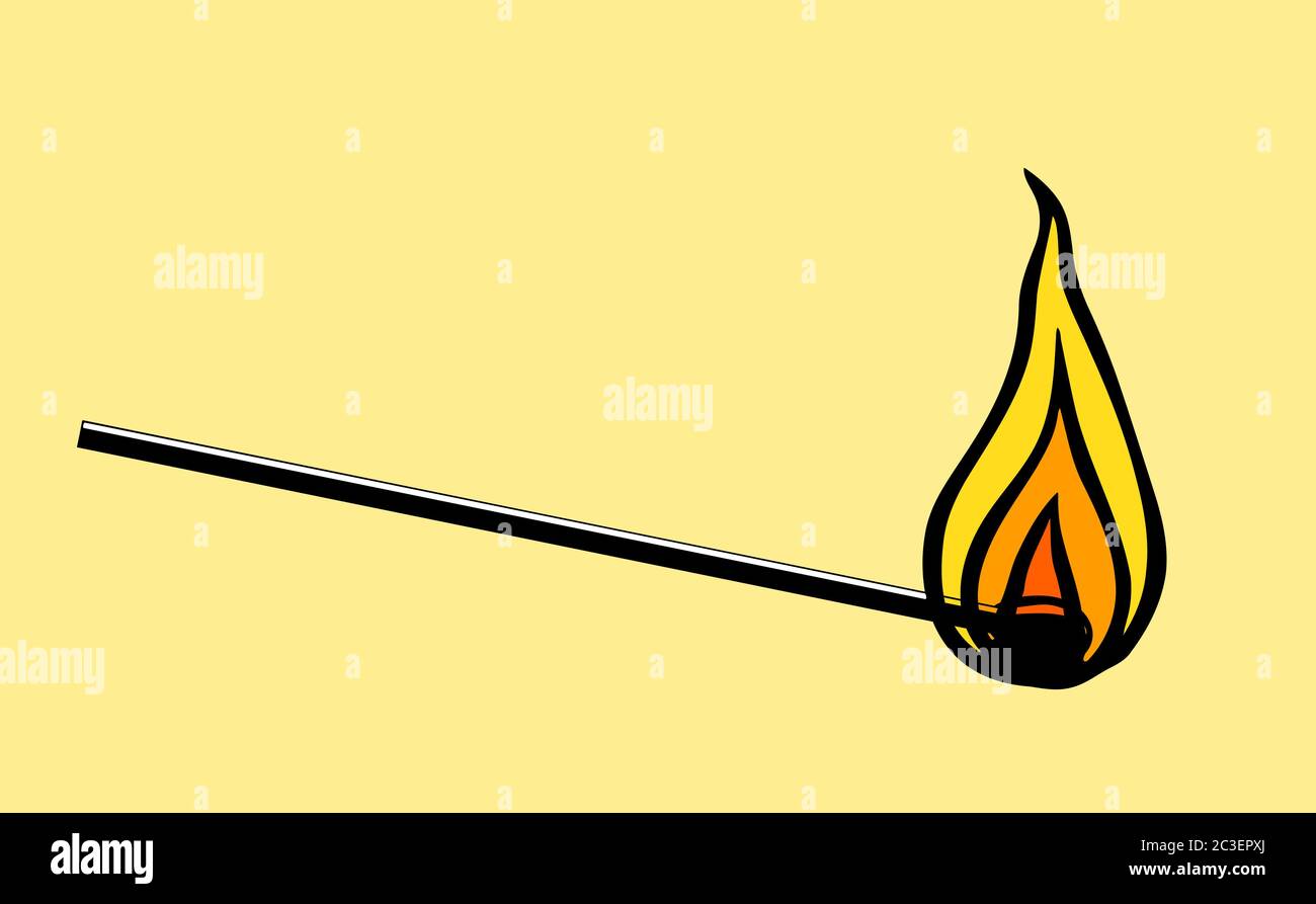 Matchstick illustration hi-res stock photography and images - Alamy