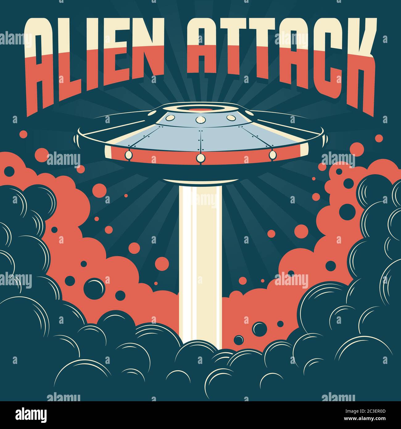 Flying saucer alien ship hi-res stock photography and images - Alamy