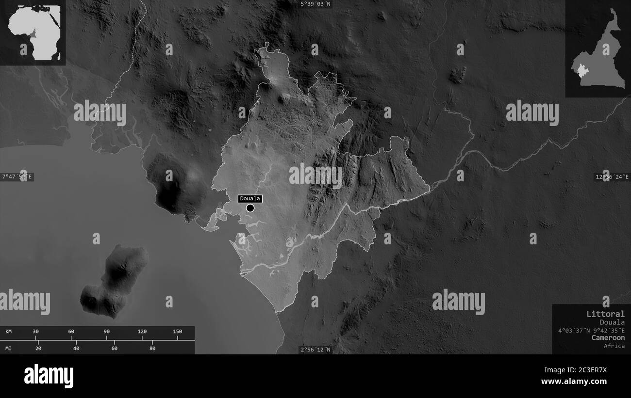 Cameroon Map Lakes High Resolution Stock Photography and Images - Alamy