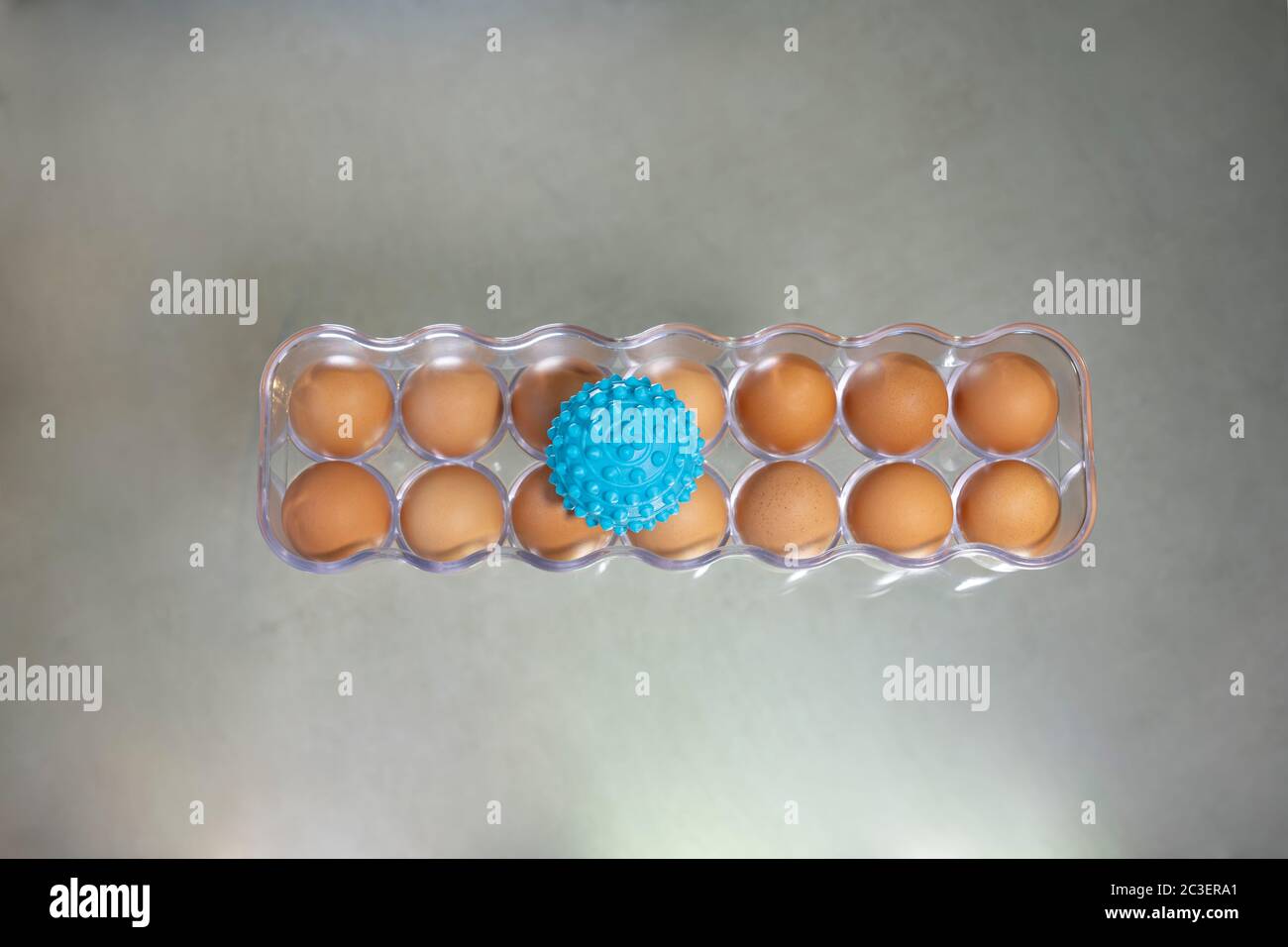 NEW NORMAL concept. Virus picture, Germs. COVID-19 Stock Photo - Alamy