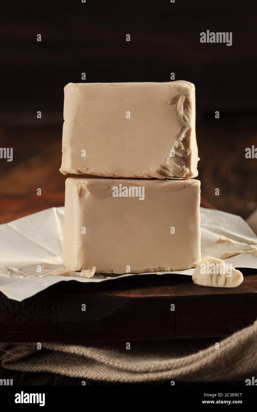 Compressed yeast hi-res stock photography and images - Alamy