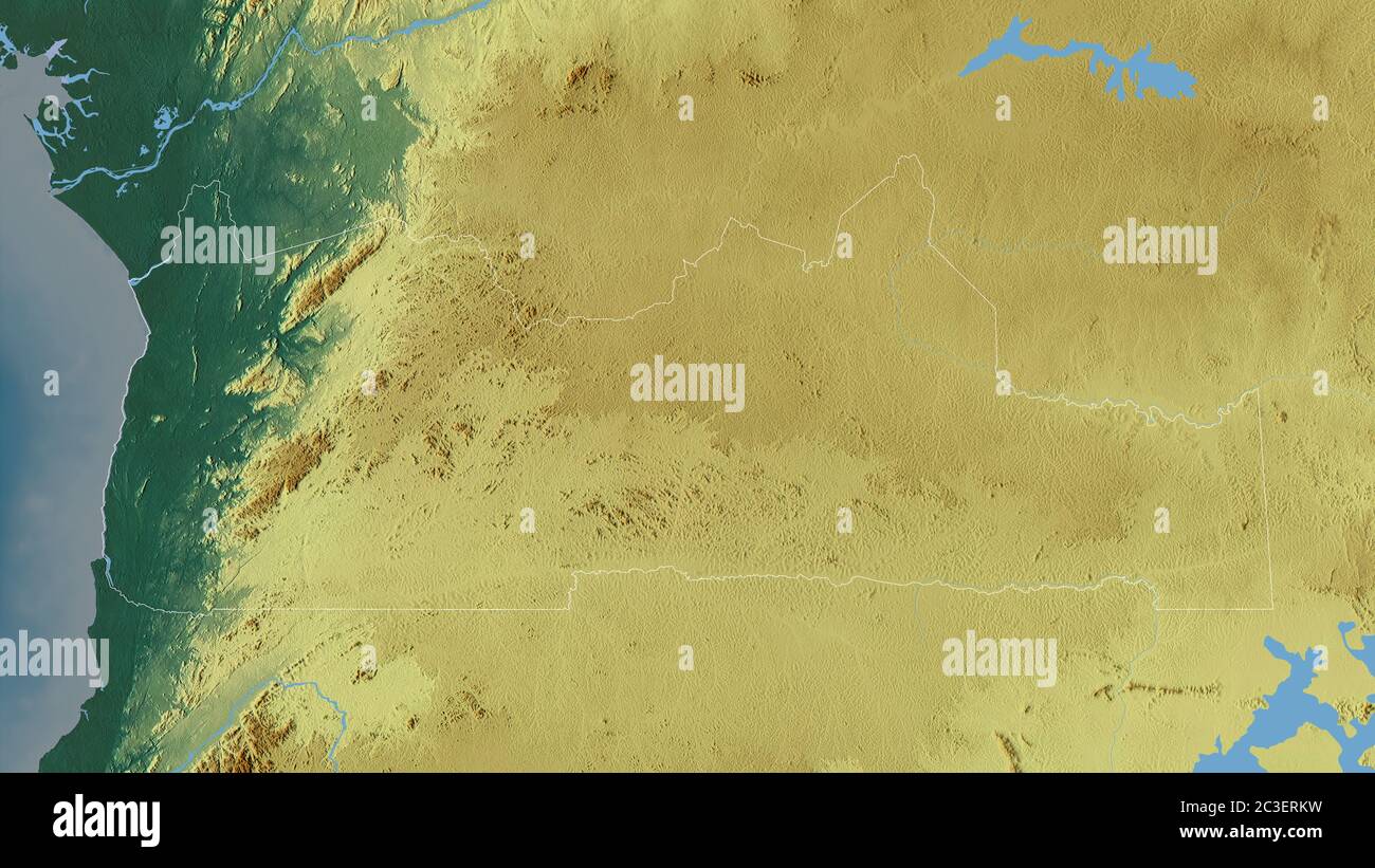 Cameroon Map Lakes High Resolution Stock Photography and Images - Alamy