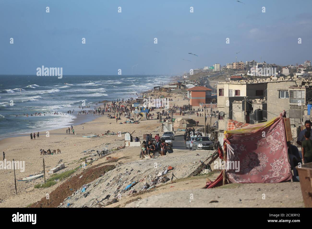 Deir Al-Balah, The Gaza Strip, Palestine. 19th June, 2020. Palestinians ...