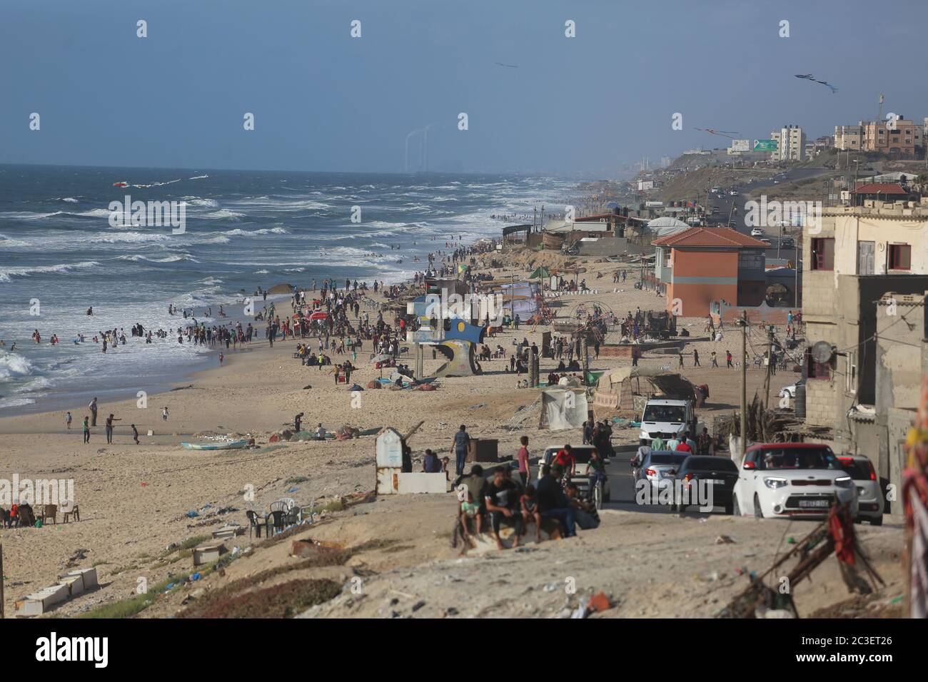Deir Al-Balah, The Gaza Strip, Palestine. 19th June, 2020. Palestinians ...
