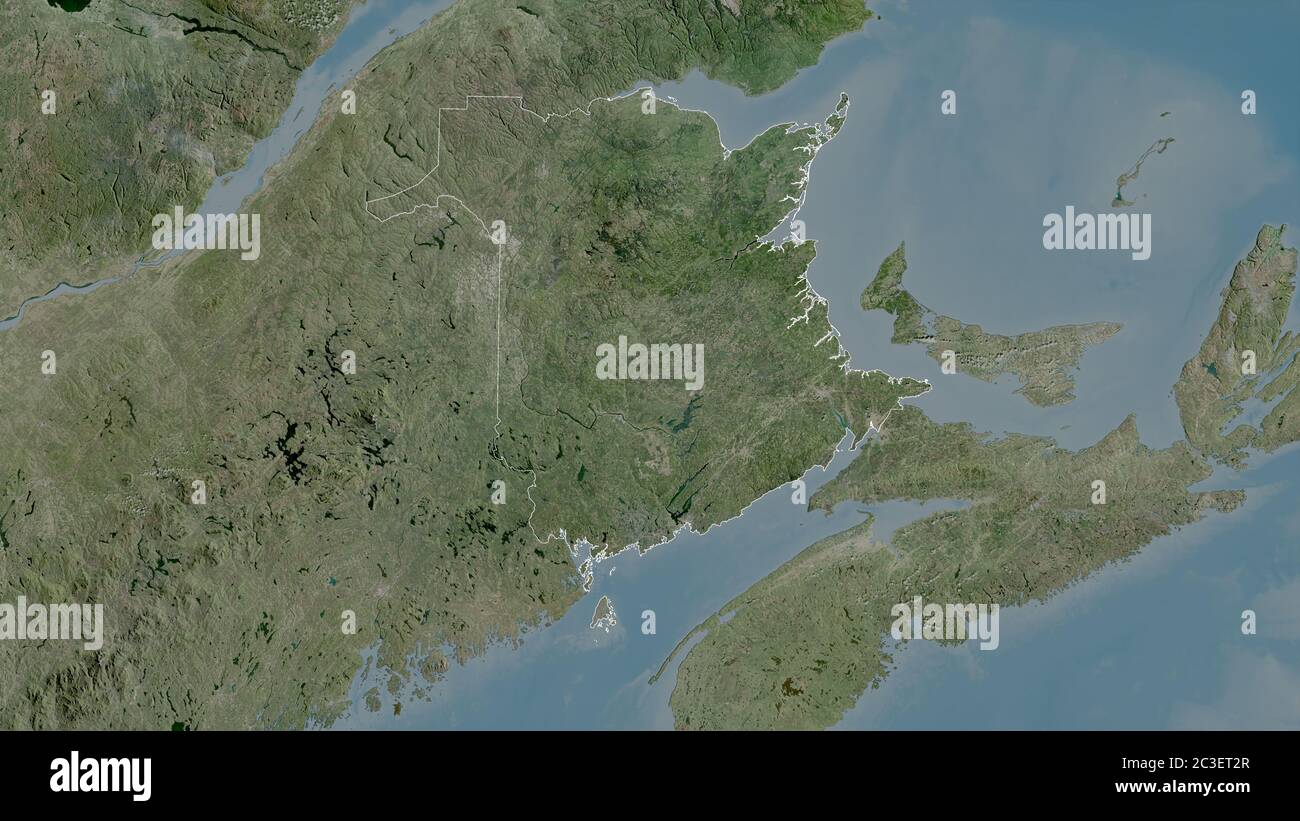 Acadia outline map hi-res stock photography and images - Alamy