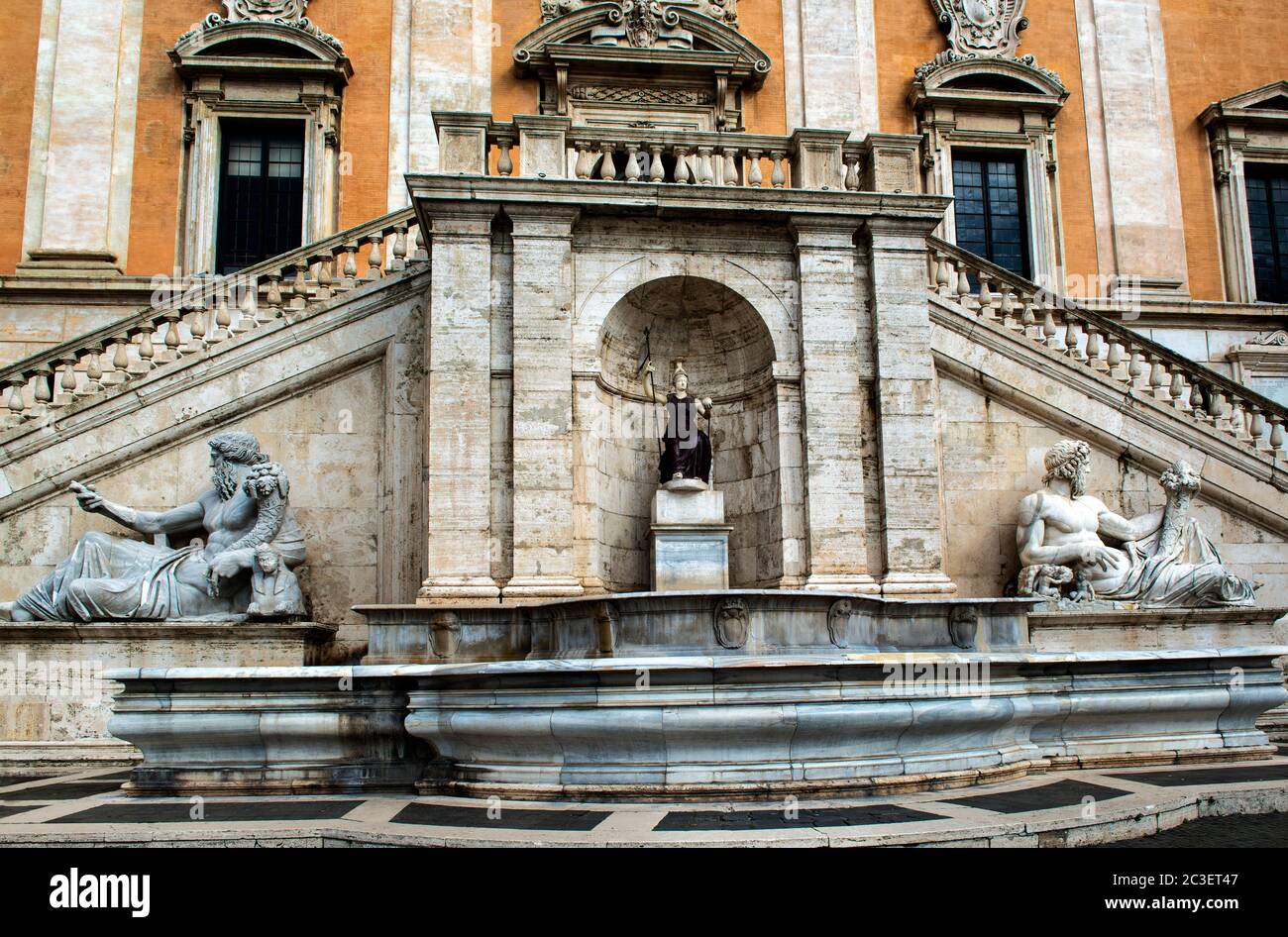 Palazzo senatorio tower hi-res stock photography and images - Alamy