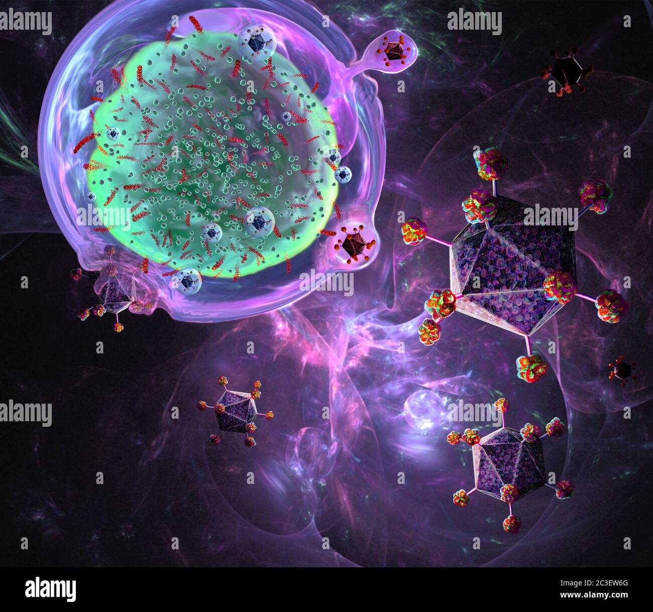 Illustration of CAR (chimeric antigen receptor) T cell immunotherapy, a ...