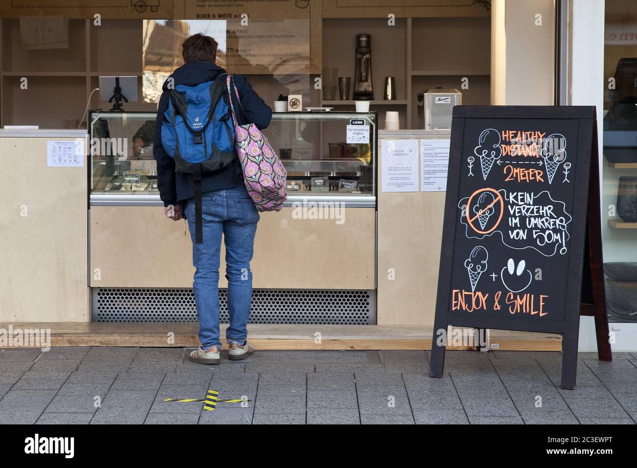 open ice cream parlor with Piece Of Information about the minimum ...