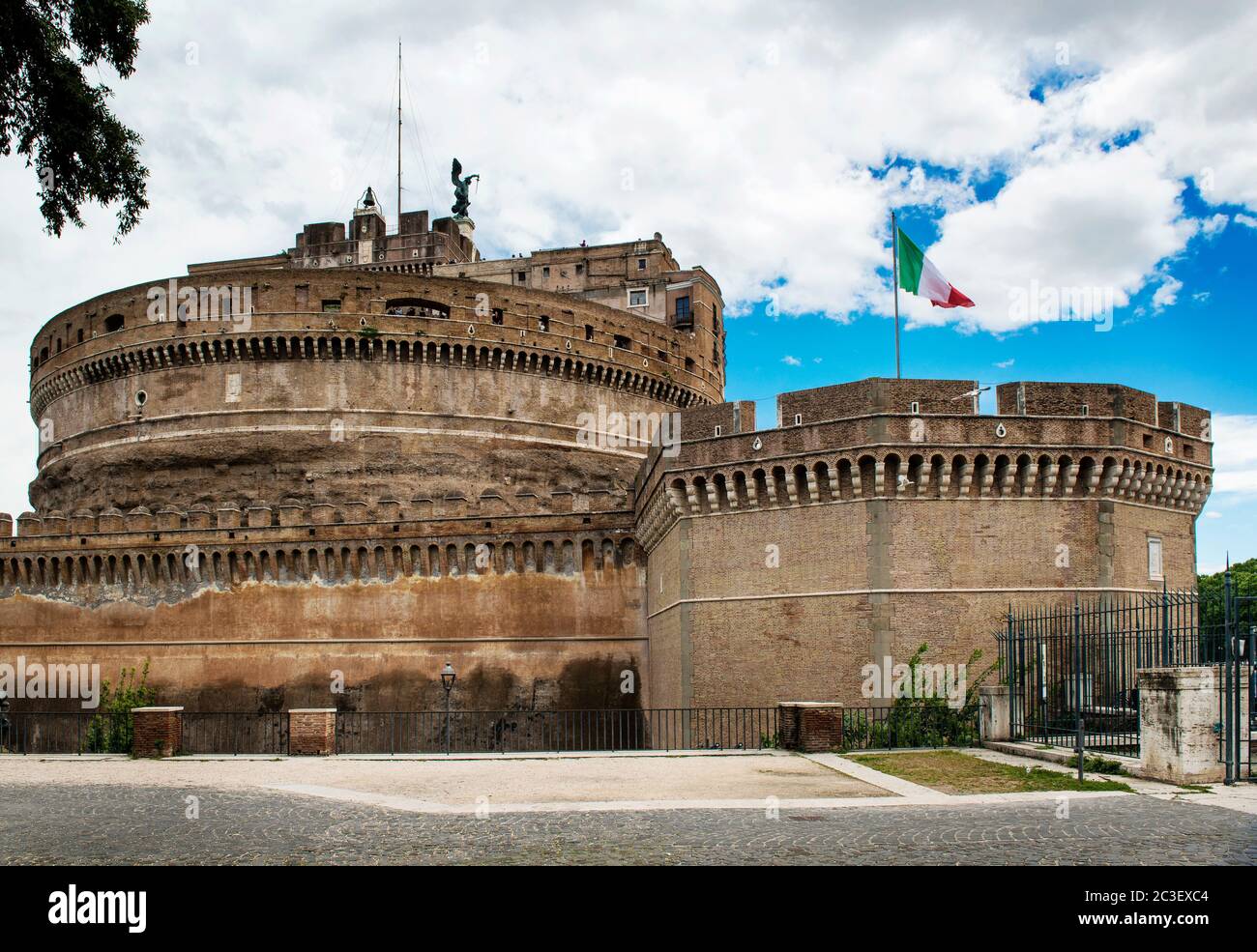 Saint Angelo Castle, Castel Sant'Angelo, Mausoleum of Hadrian is a ...