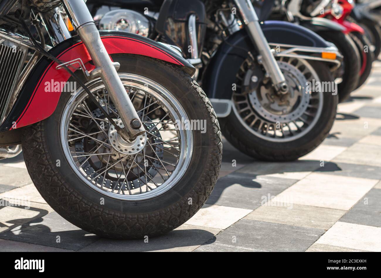 Motorcycle wheel hi-res stock photography and images - Alamy