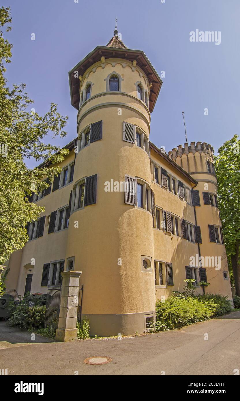 Castle Königsegg, Island Reichenau, district Constance Stock Photo - Alamy