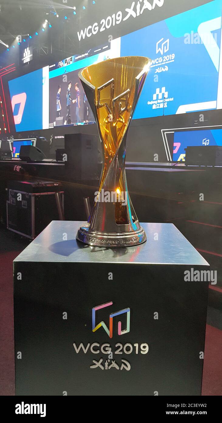 World Cyber Games computer game tournament in Xi'an, China Stock Photo ...