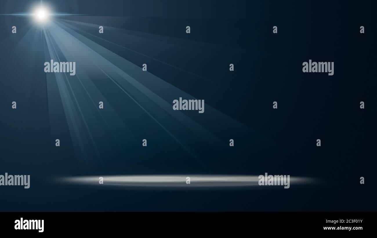 Blue horizontal light beam hi-res stock photography and images - Alamy