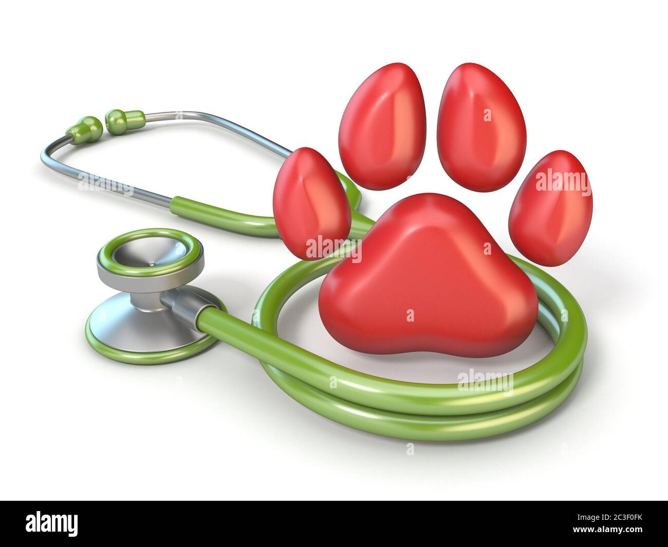 Cartoon stethoscope equipment clinic Cut Out Stock Images & Pictures ...