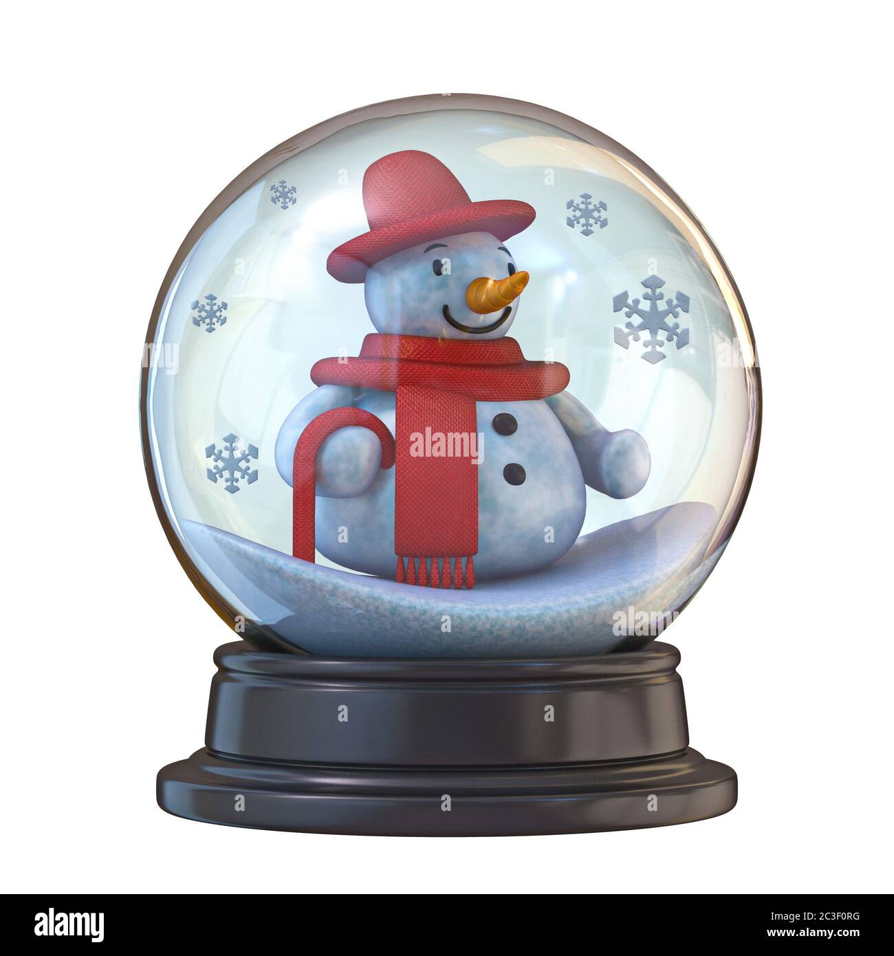 3d render snowy new Cut Out Stock Images & Pictures - Alamy