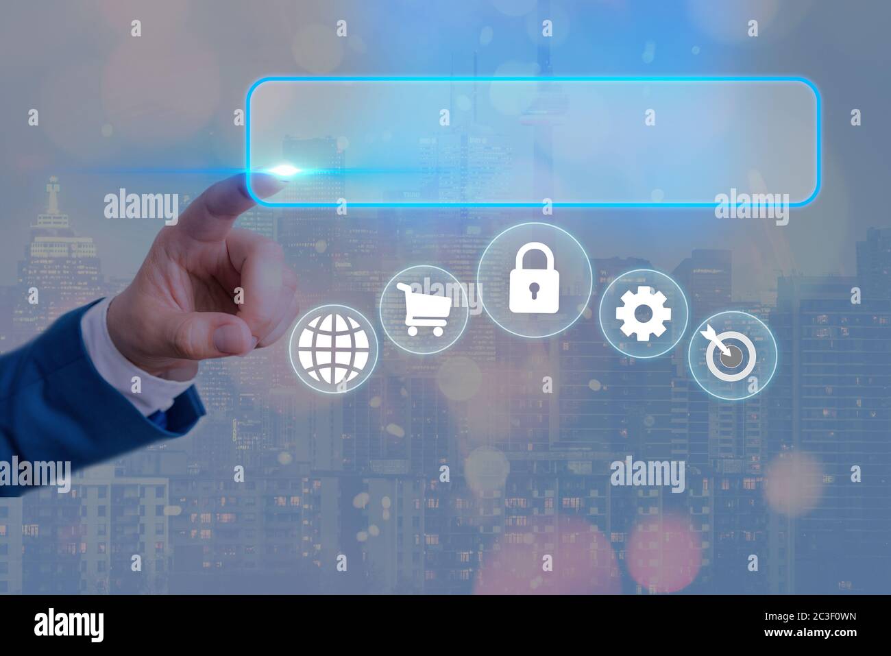 Information Digital Technology Network Connection Infographic Elements ...