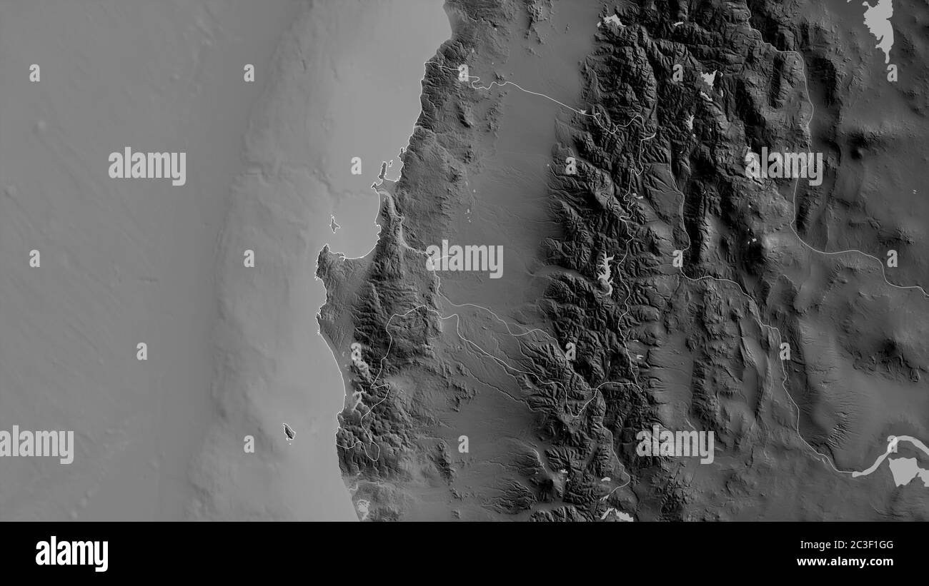 Bio bio chile map geography hi-res stock photography and images - Alamy
