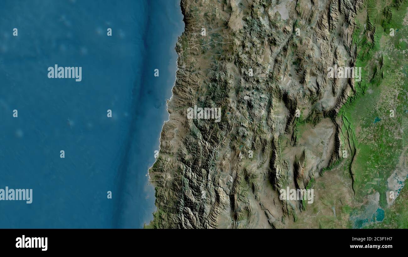 Chile atacama map hi-res stock photography and images - Alamy