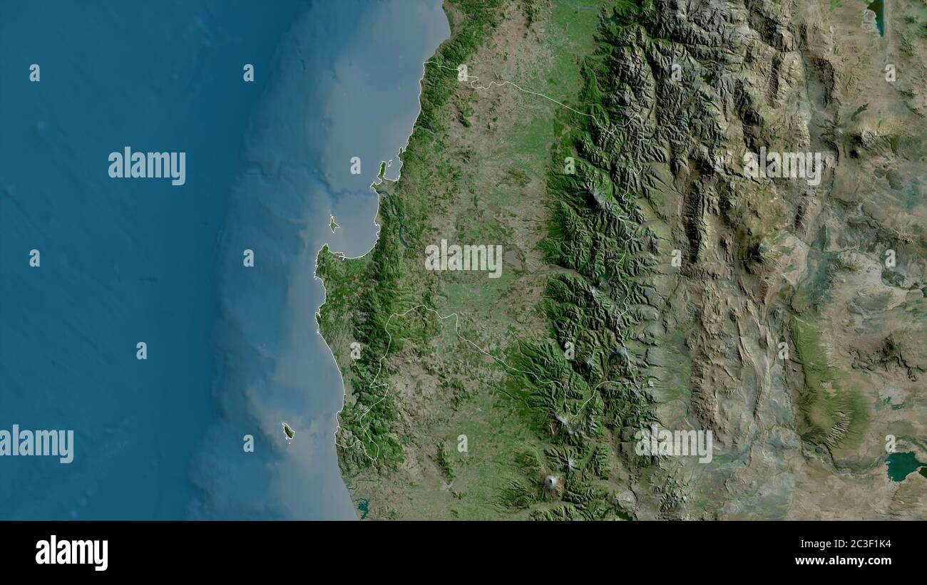 Bio bio chile map geography hi-res stock photography and images - Alamy