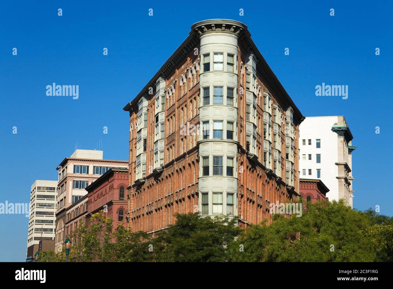 City hall Commons Building, Syracuse, New York State, USA Stock Photo ...