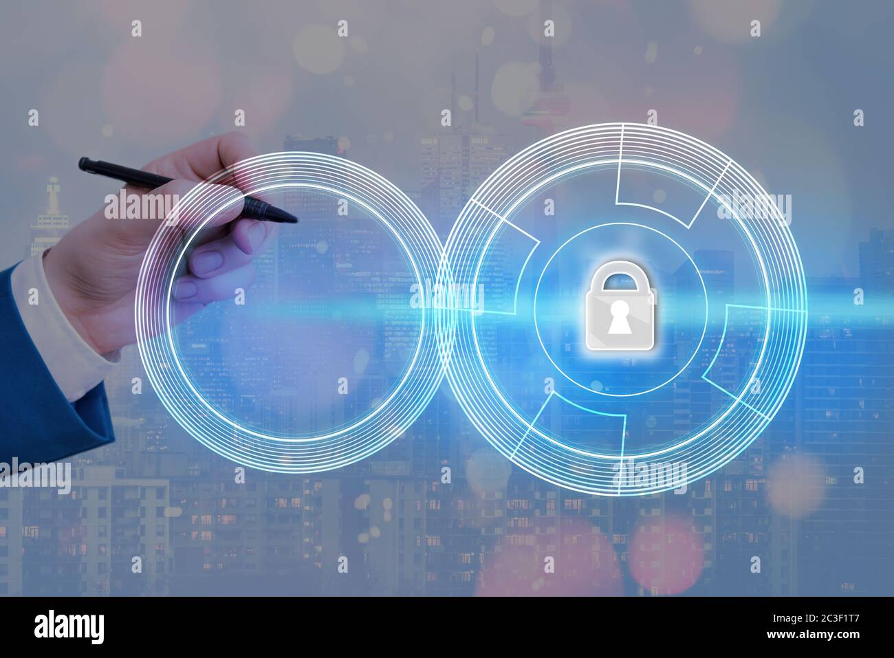 Graphics Padlock For Web Data Information Security Application System ...