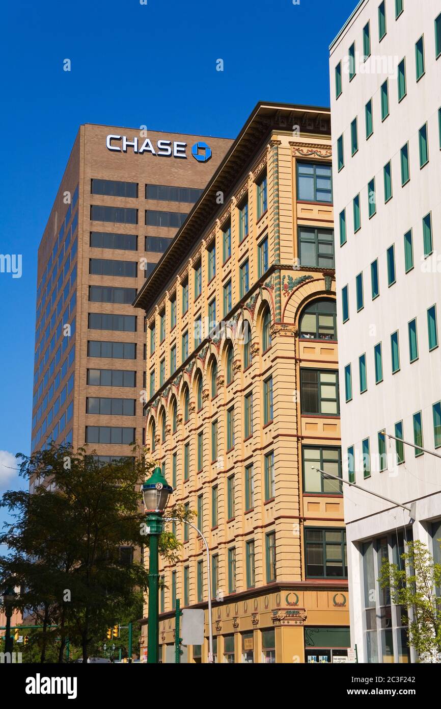 Fayette Street, Syracuse, New York State, USA Stock Photo - Alamy