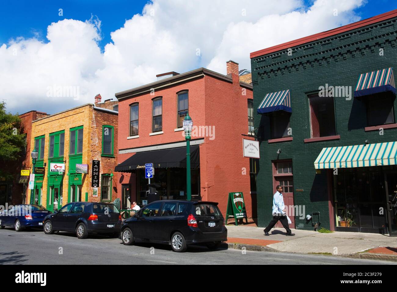 Armory Square Historic District, Syracuse, New York State, USA Stock ...