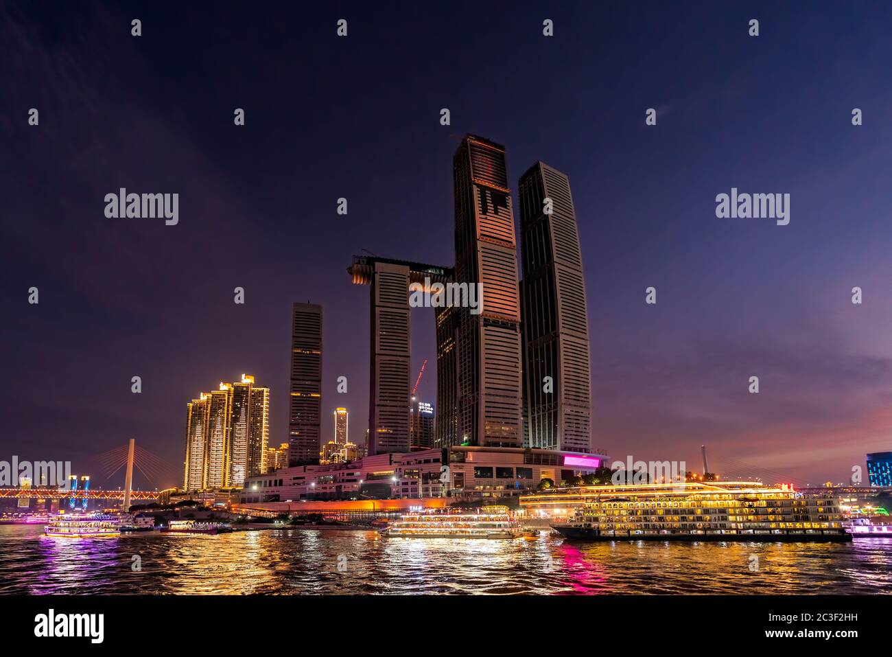 Raffles city safdie hi-res stock photography and images - Alamy