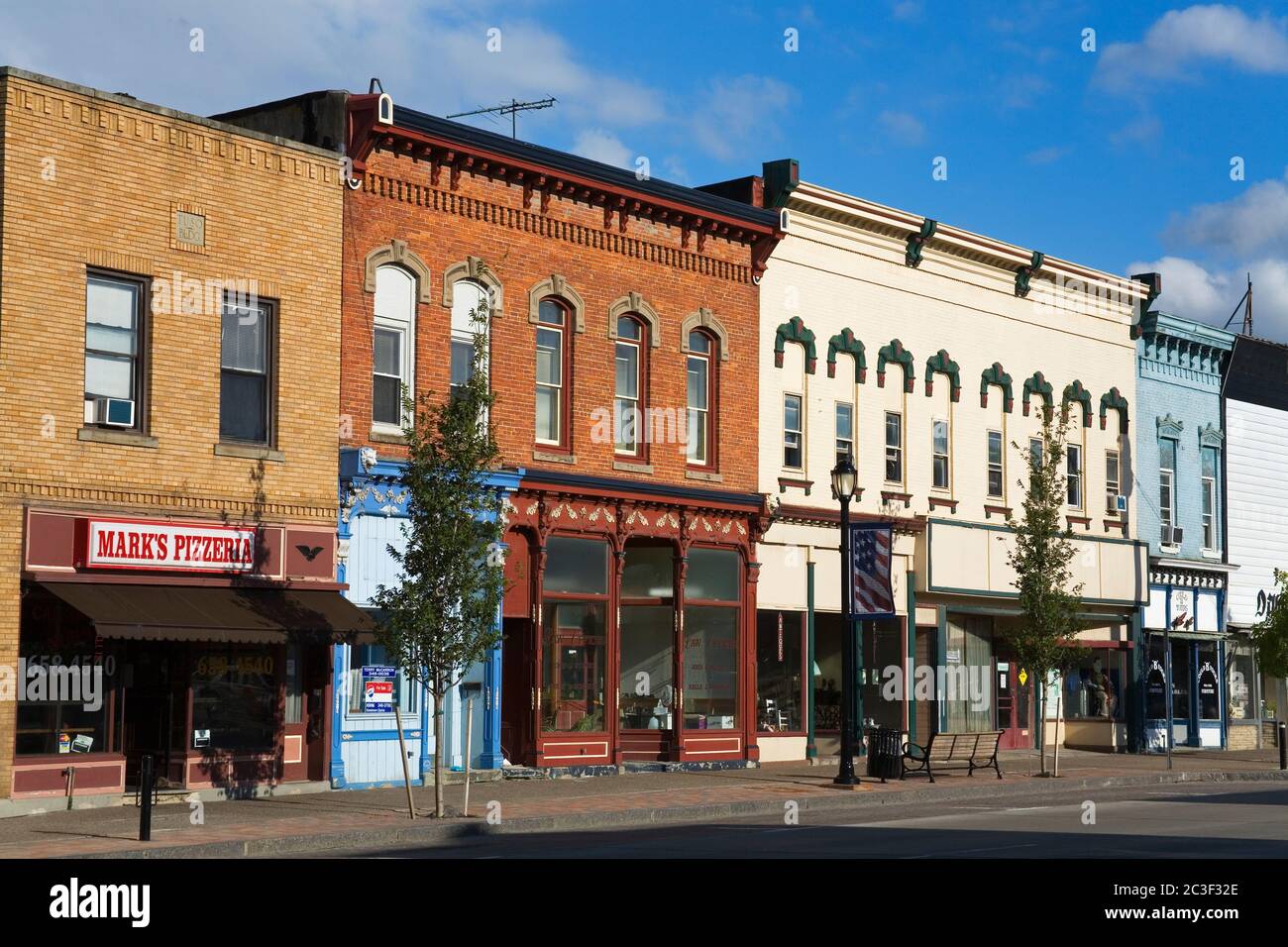 Town of Mt. Morris, Greater Rochester Area, New York State, USA Stock ...