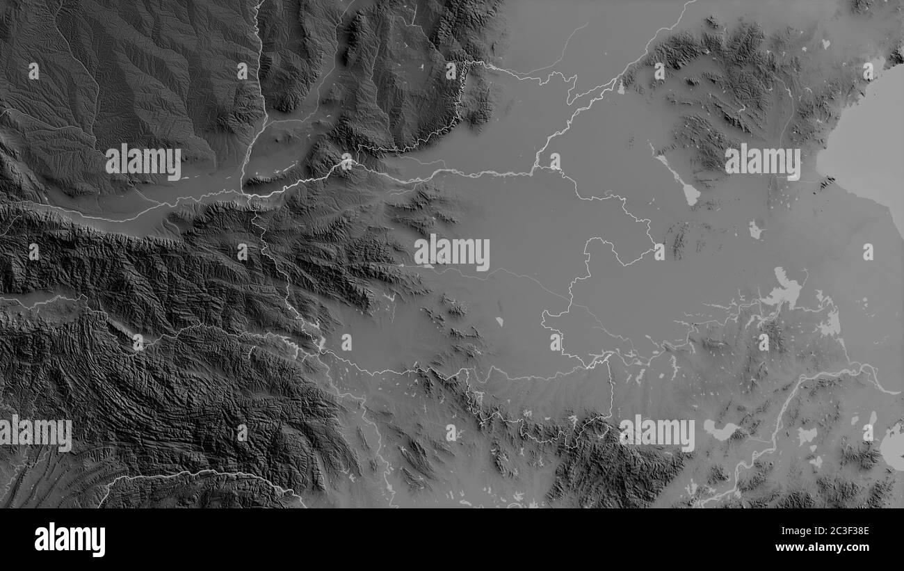 Henan province map Black and White Stock Photos & Images - Alamy