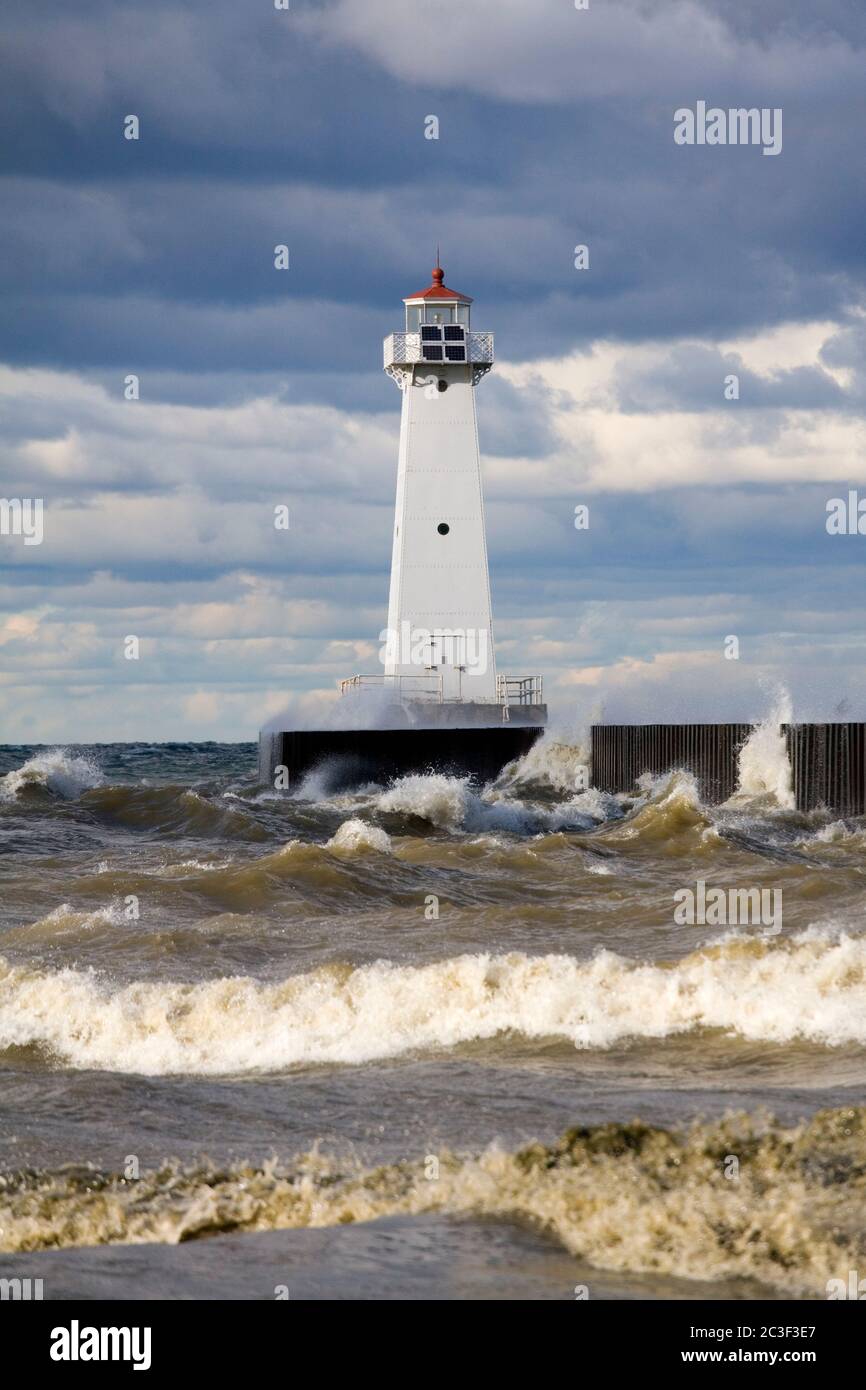 Outer sodus lighthouse hi-res stock photography and images - Alamy