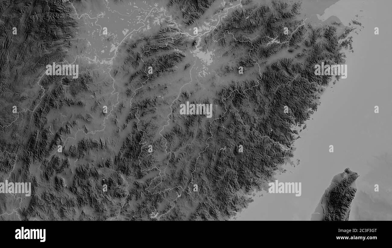 Jiangxi china asia map hi-res stock photography and images - Alamy