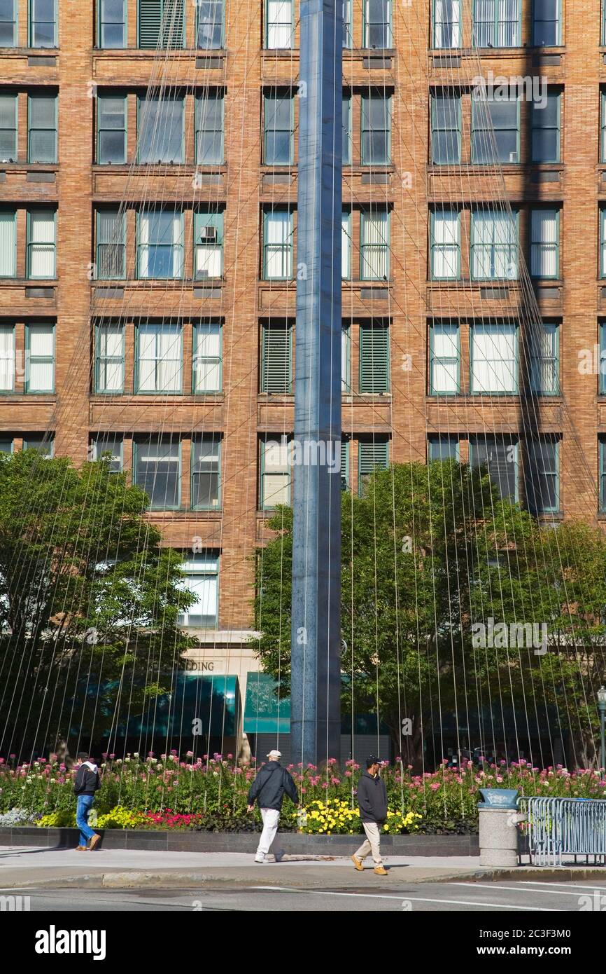 Liberty Pole, Rochester, New York State, USA Stock Photo - Alamy