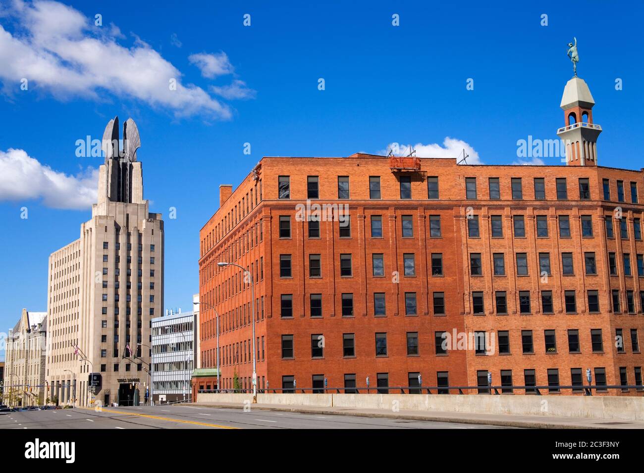 Times Square Tower, Rochester, New York State, USA Stock Photo - Alamy