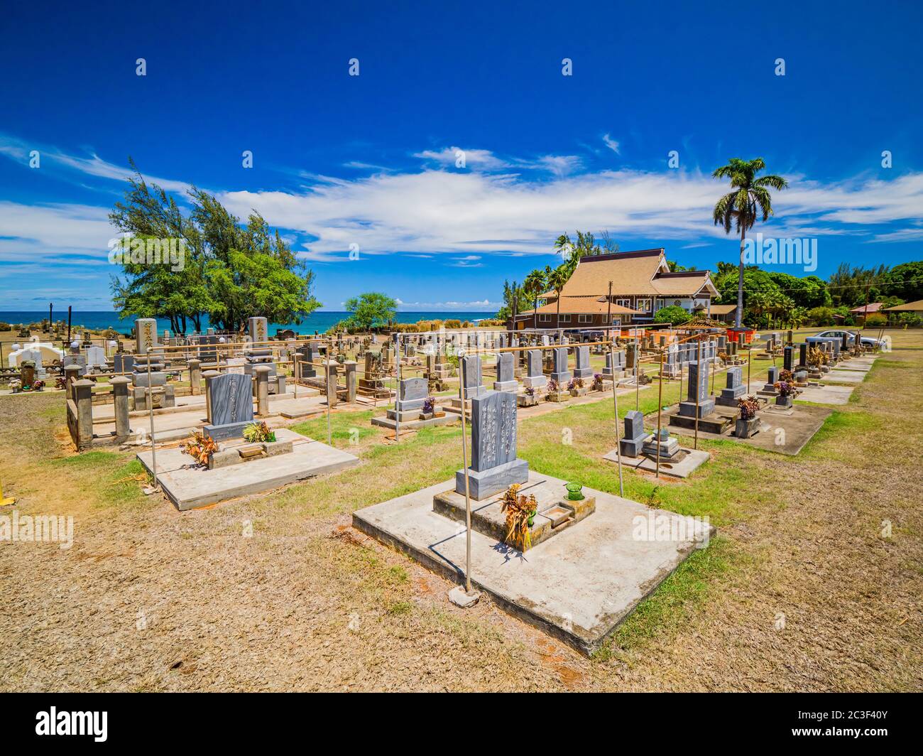 Maui Hawaii - Buddhist Cemetery of Mantokuji Soto Zen Mission ...