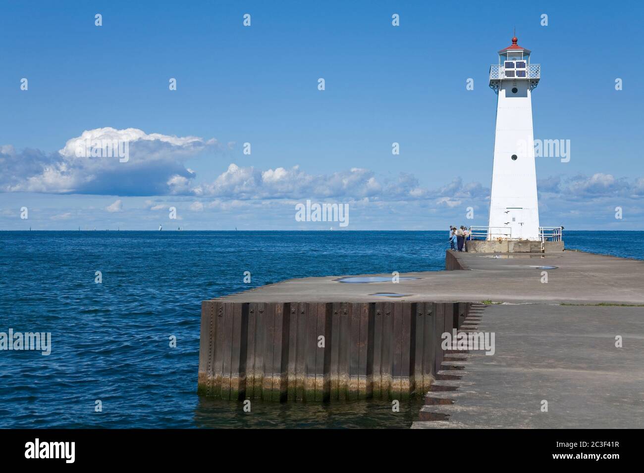 Outer sodus lighthouse hi-res stock photography and images - Alamy