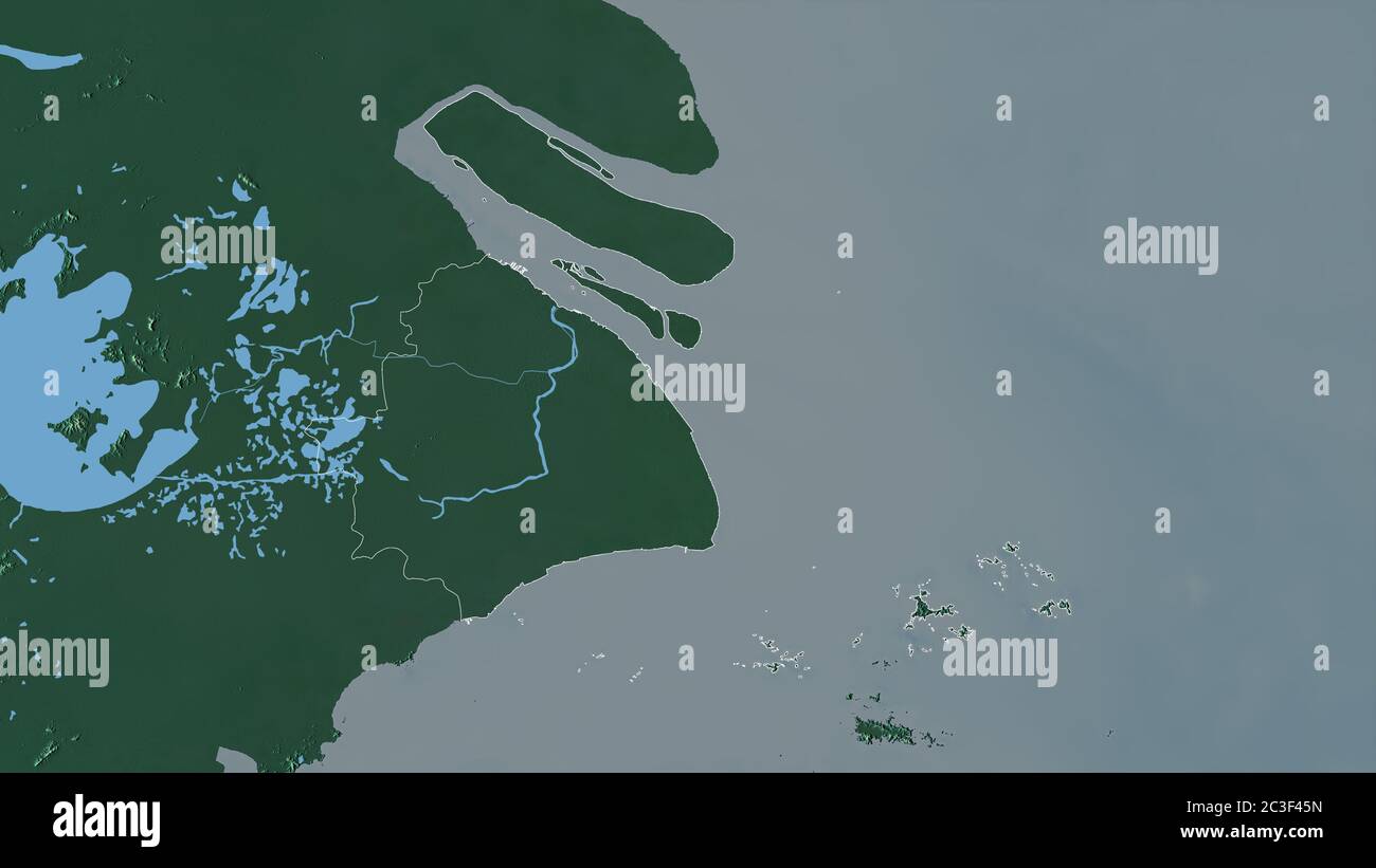 Shanghai china relief map hi-res stock photography and images - Alamy