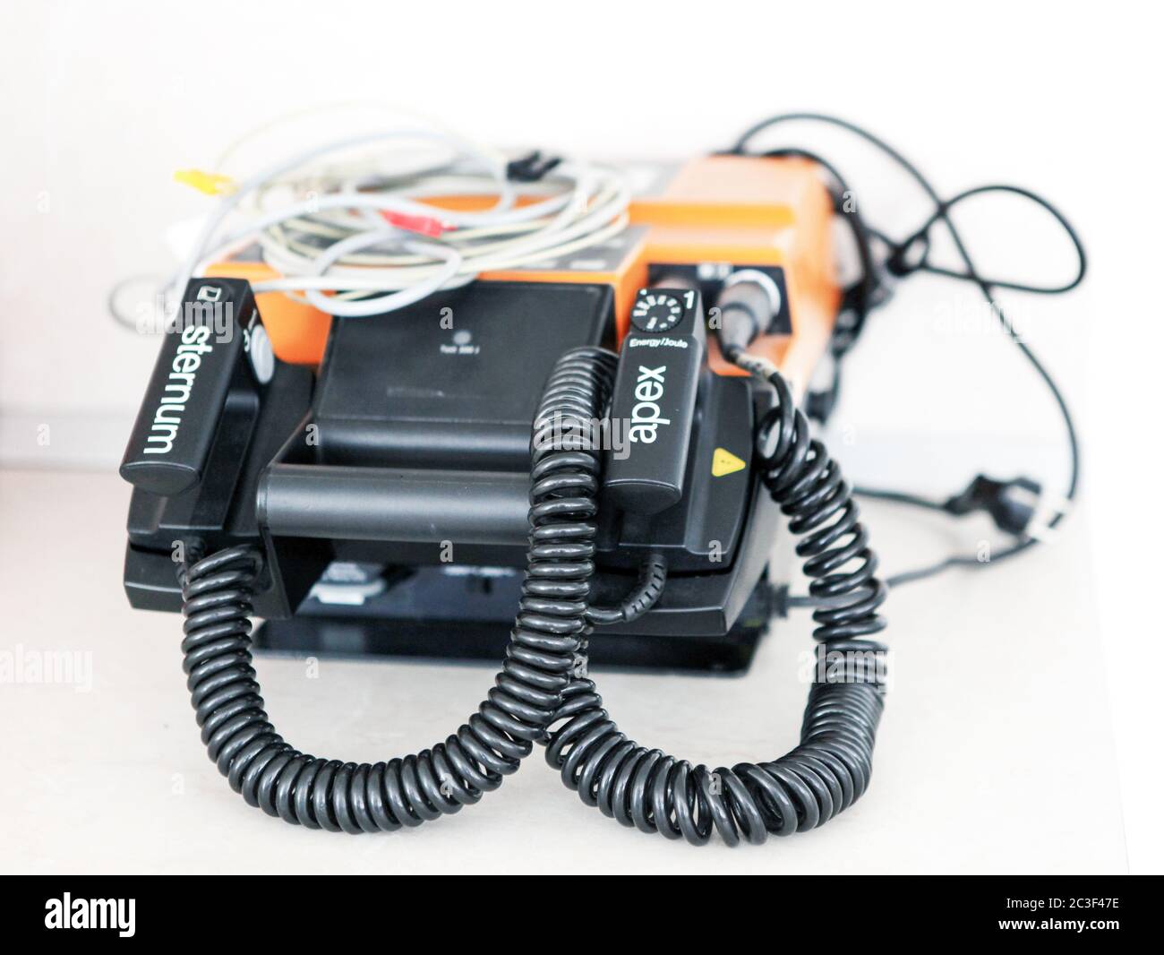 Image Of Automated External Defibrillator. Patient Life Saving Machine ...