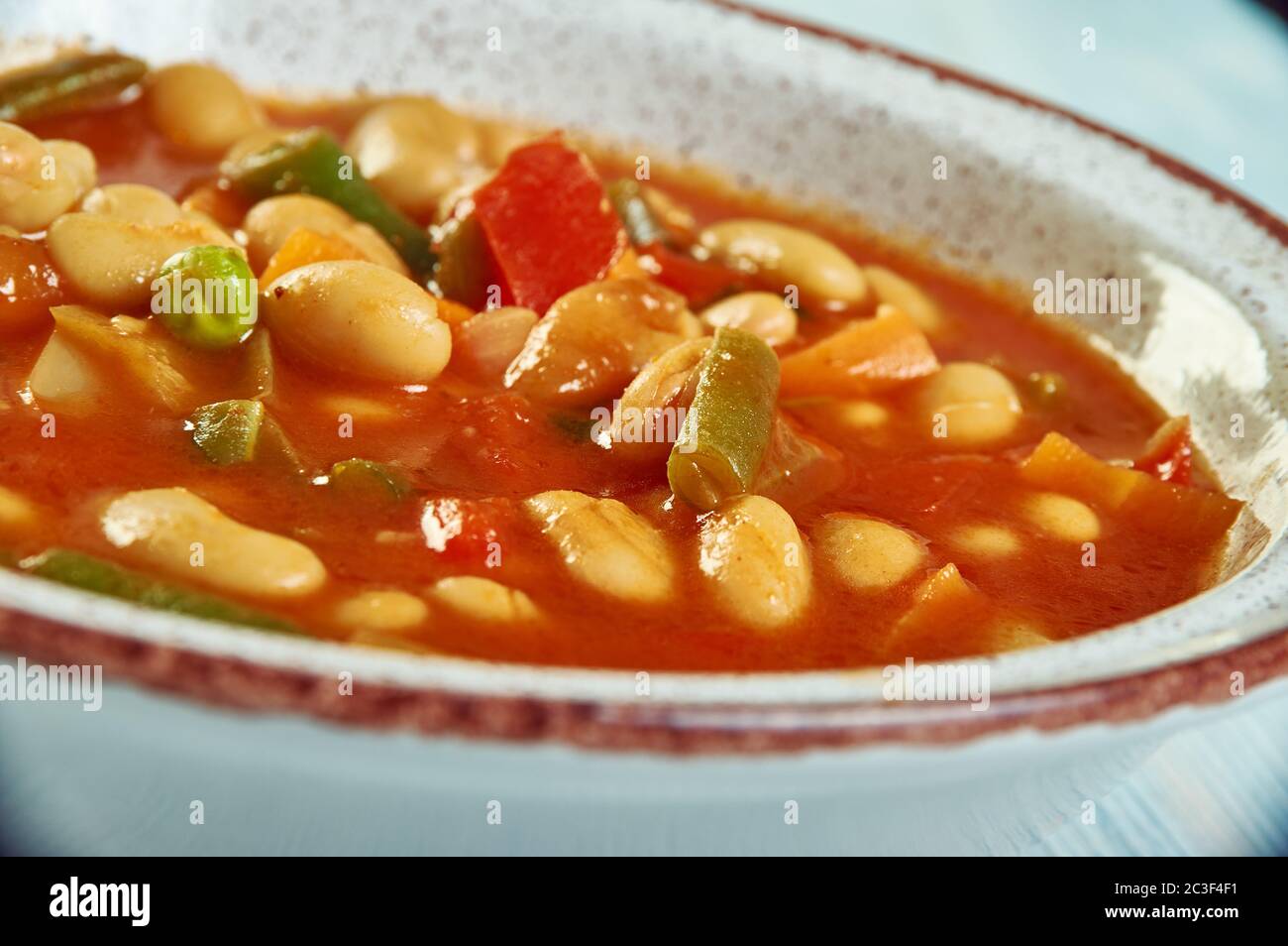 Bulgarian Bean Guvech Stock Photo - Alamy
