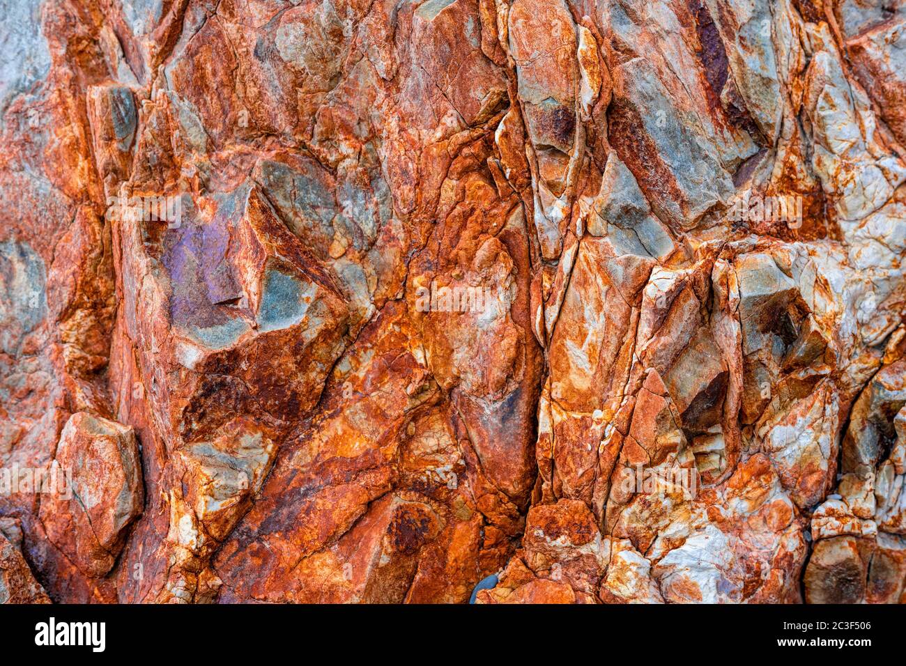 Abstract background from toned mountains texture, volcanic basalt as in ...