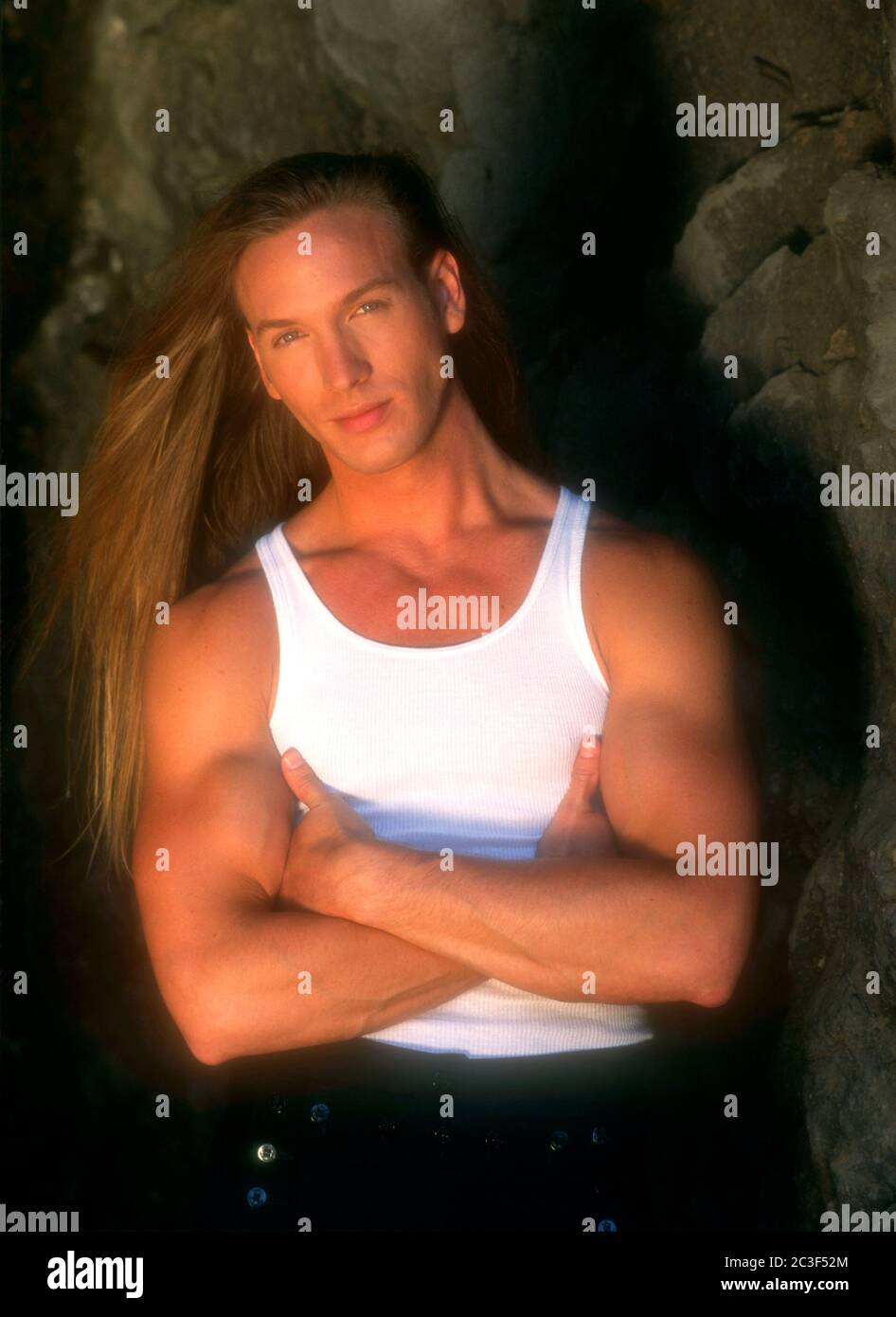 Los Angeles, California, USA 23rd June 1995 (Exclusive) Hayden Cluff ...