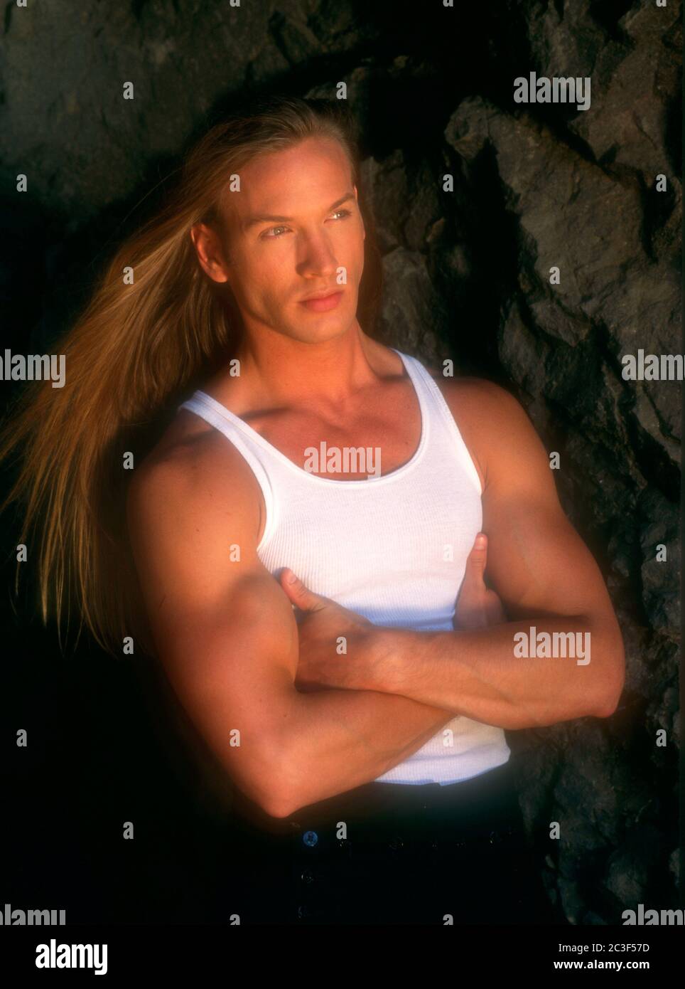 Los Angeles, California, USA 23rd June 1995 (Exclusive) Hayden Cluff ...