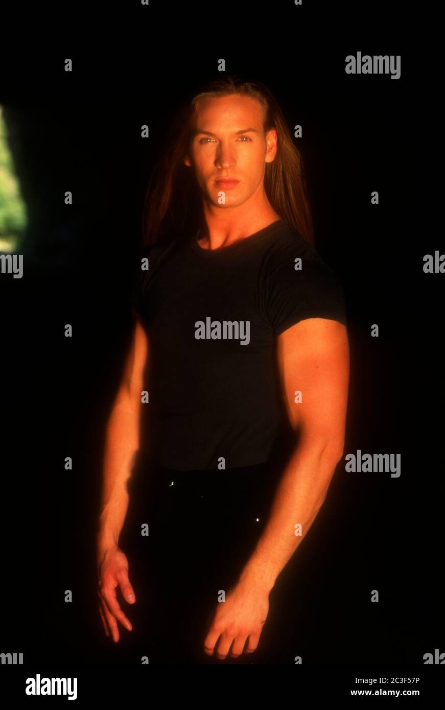 Los Angeles, California, USA 23rd June 1995 (Exclusive) Hayden Cluff ...