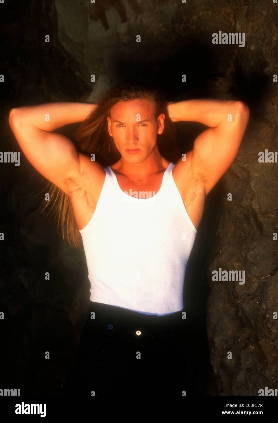 Los Angeles, California, USA 23rd June 1995 (Exclusive) Hayden Cluff ...