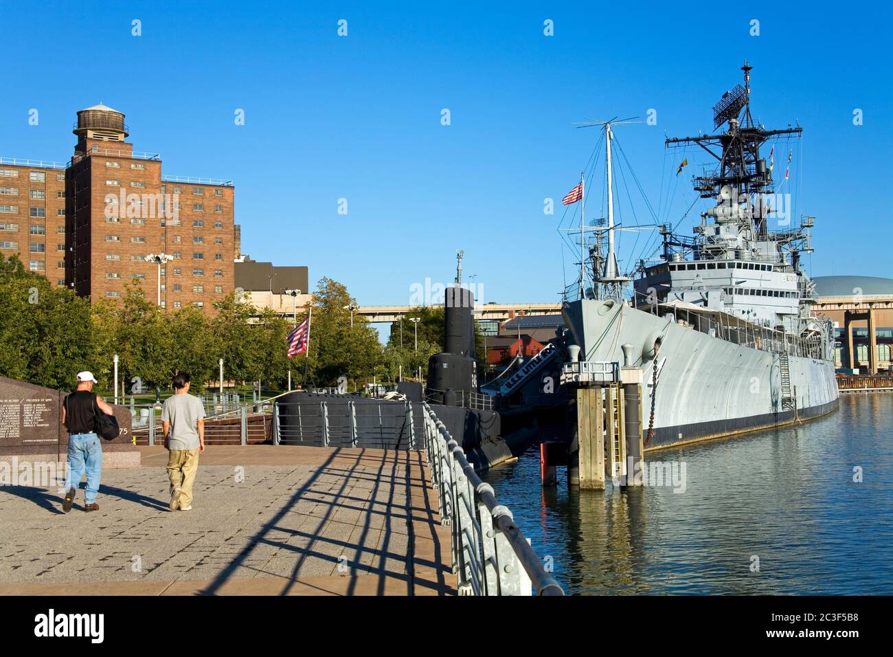 USS Little Rock, Naval & Military Park, Buffalo, New York State, USA ...