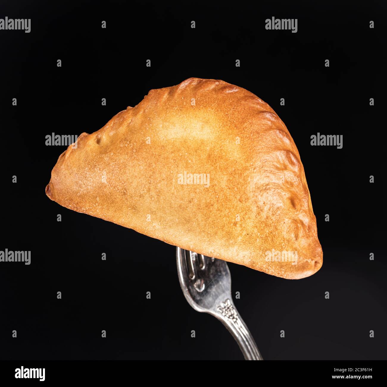 Pie And Fork Stock Photo - Alamy